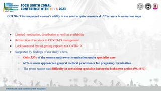 Challenges in Contraception during COVID era | PPT
