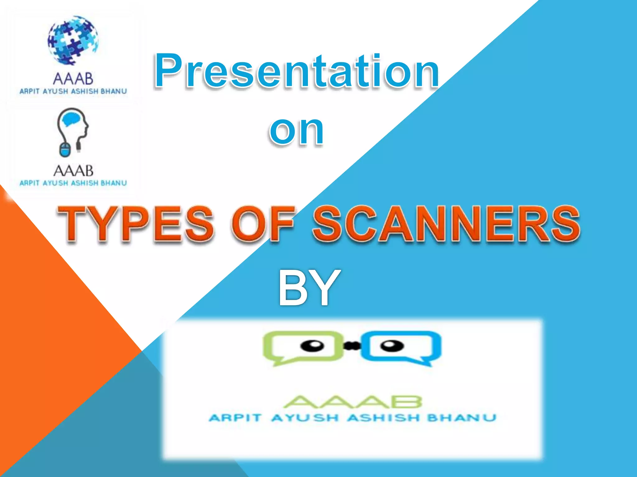 Types of scanners | PPT