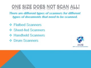 Types of scanners | PPT