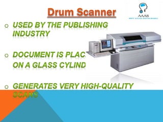 Types of scanners | PPT