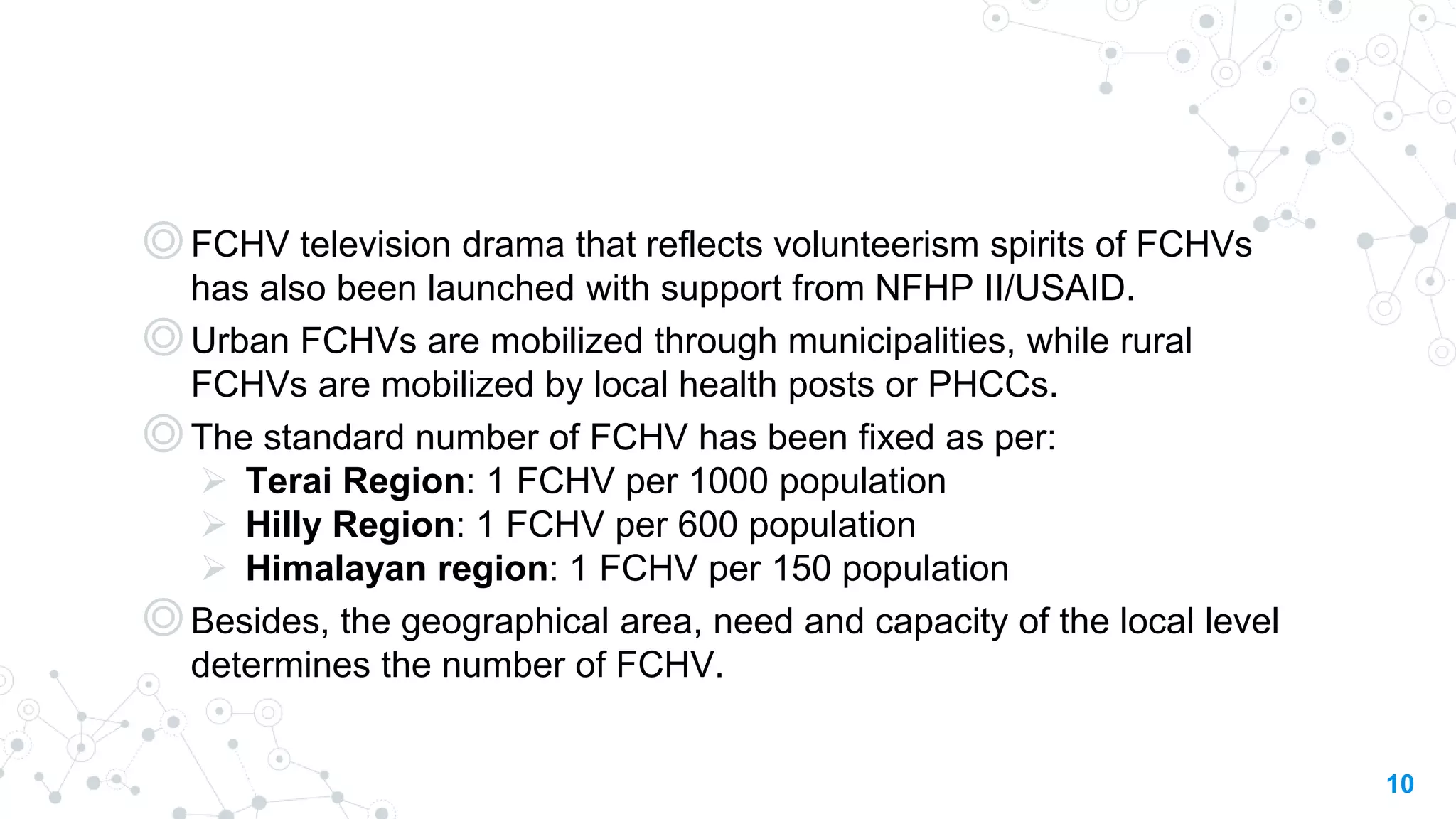 Female Community Health Volunteers (FCHVs) | PDF
