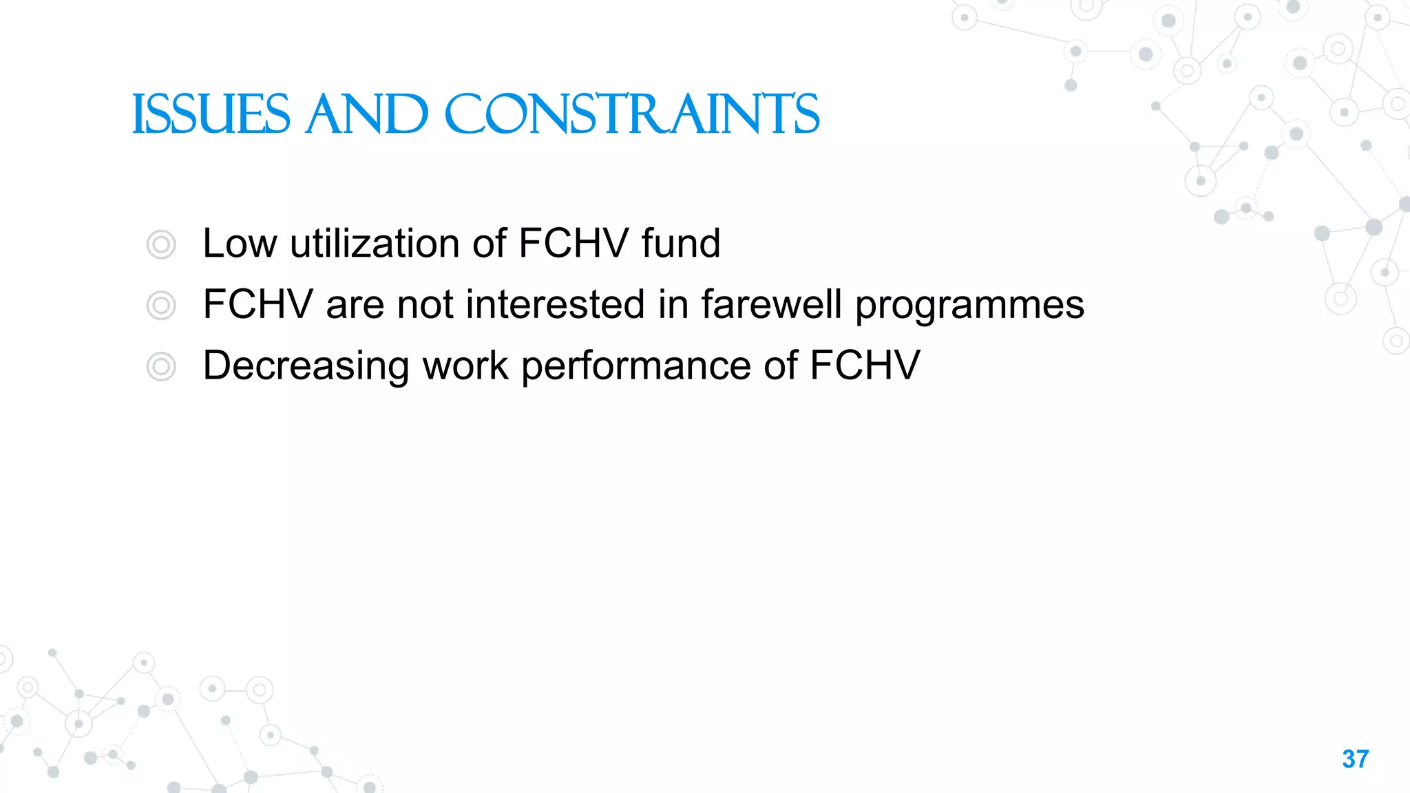 Female Community Health Volunteers (FCHVs) | PDF