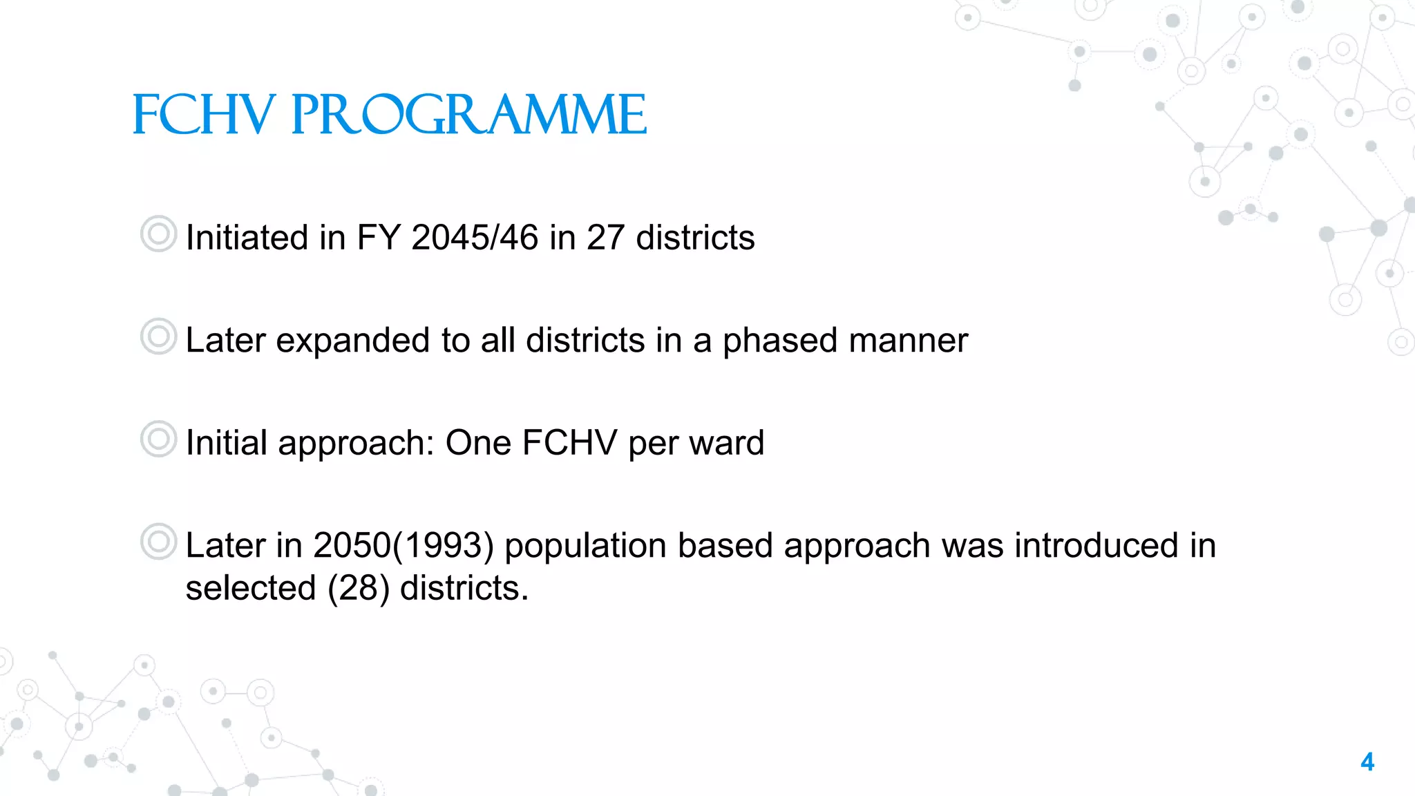 Female Community Health Volunteers (FCHVs) | PDF