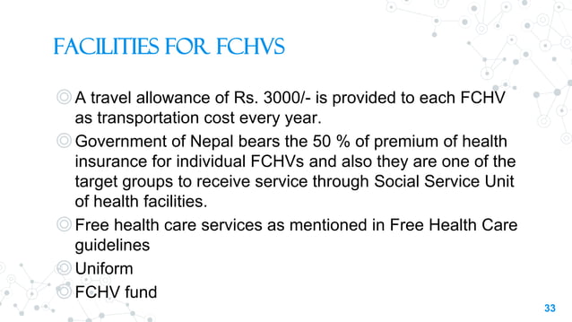 Female Community Health Volunteers (FCHVs) | PDF