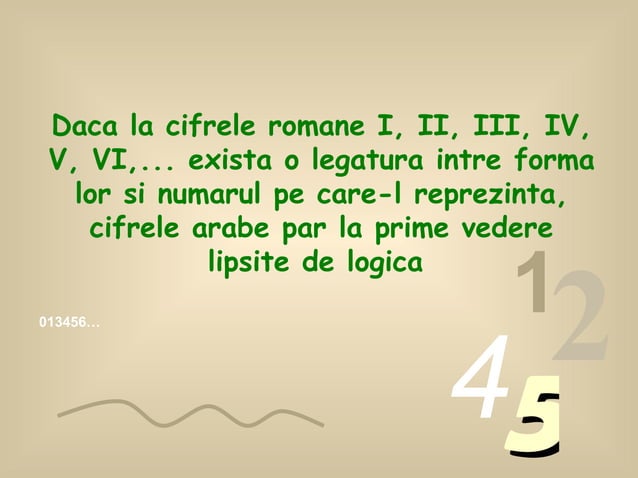 F Cifrele Arabe | PPS