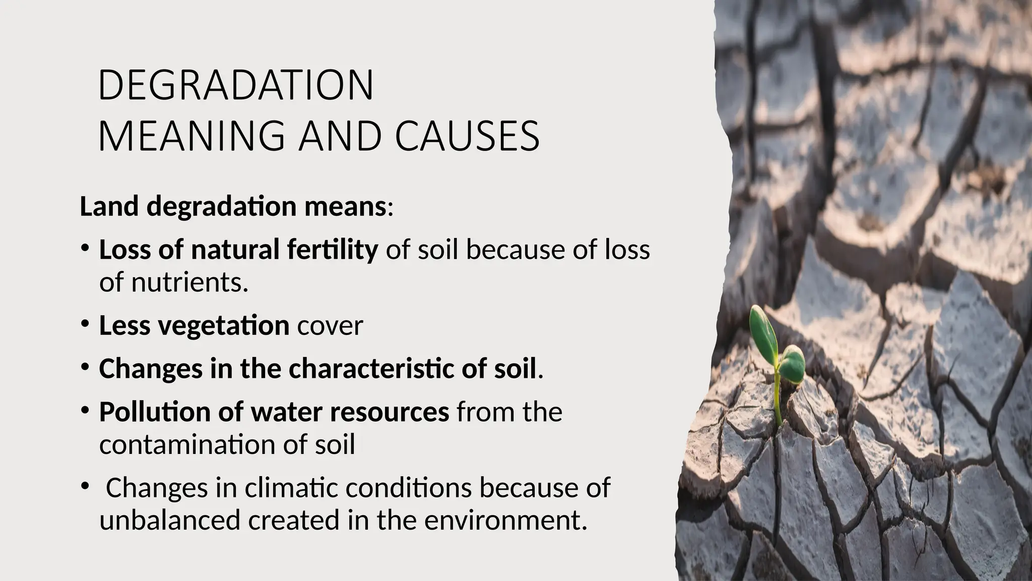 Environment Degradation , Types of Pollution, Disaster Management | PPTX