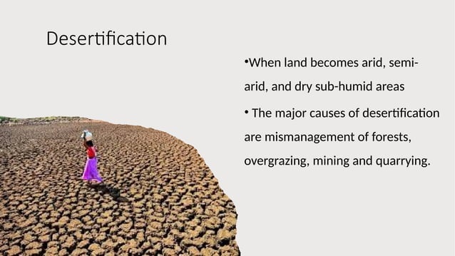 Environment Degradation , Types of Pollution, Disaster Management | PPTX