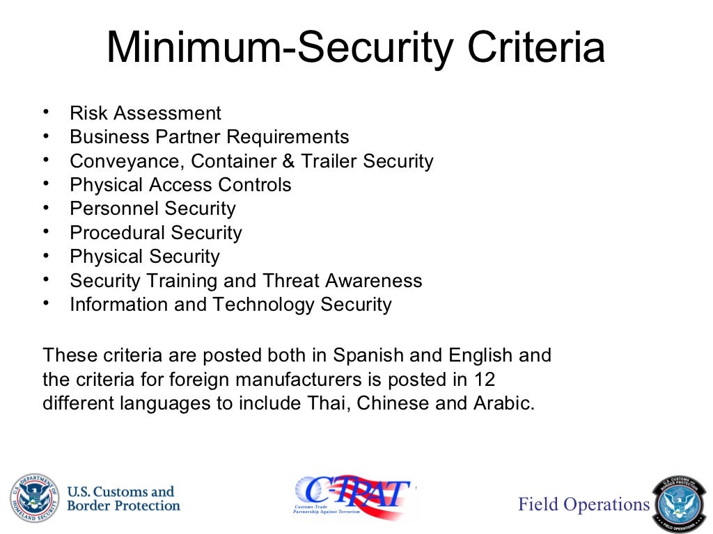 C TPAT Fciq Presentation 20121018 Updated c-tpat-fciq-presentation-20121018-updated