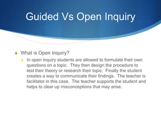 FCIS Presentation - Innovating Inquiry | PPTX