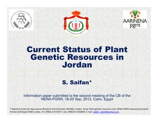 Jordan Country Report | PDF