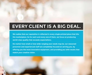 FCL Graphics, Printing That Leads To Better Marketing | PPT