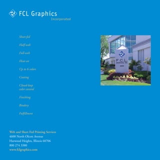 Fcl Graphics Brochure | PDF | Logistics | Business