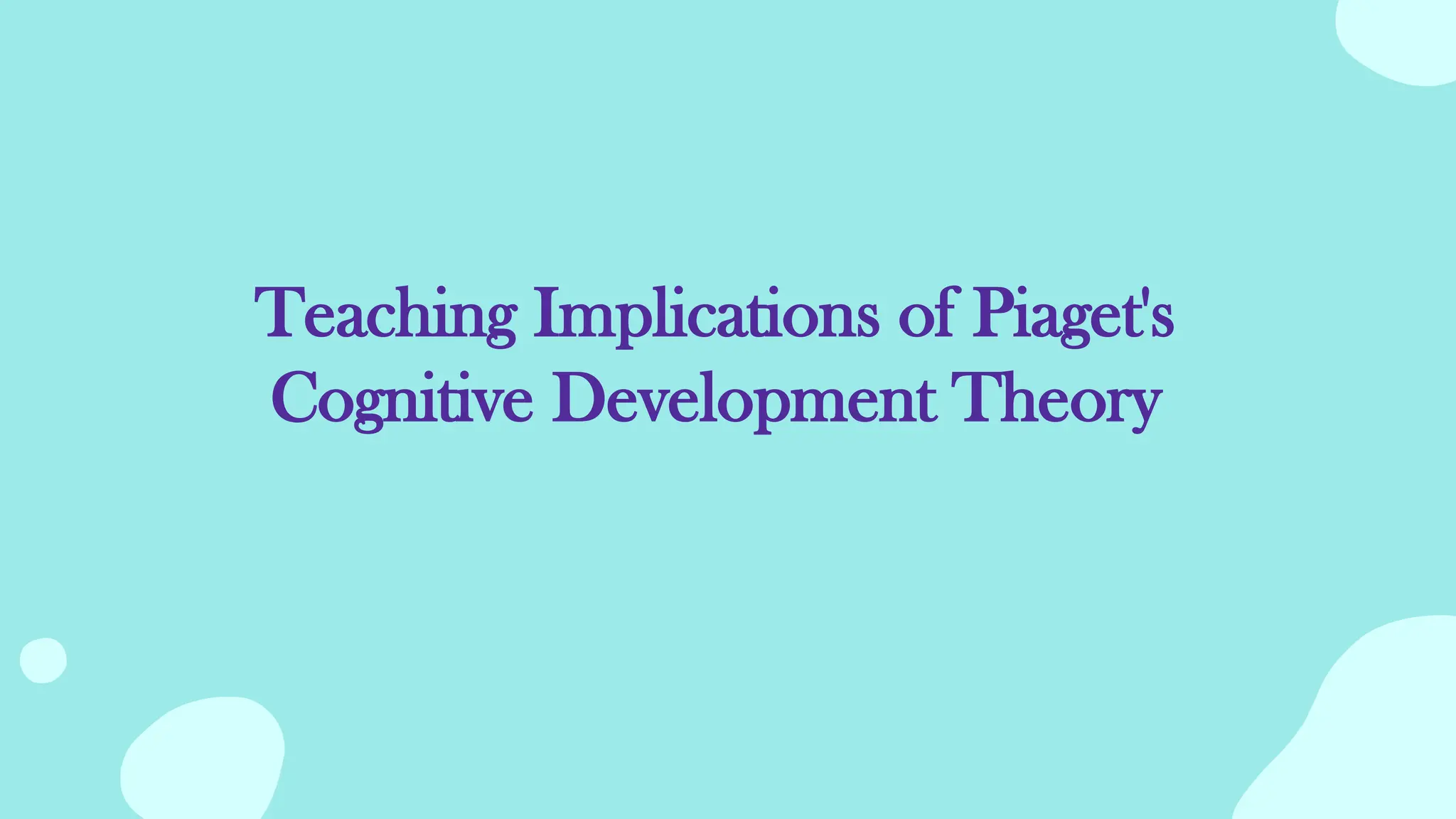 chapter 3 cognitive learning theories in flct | PPTX