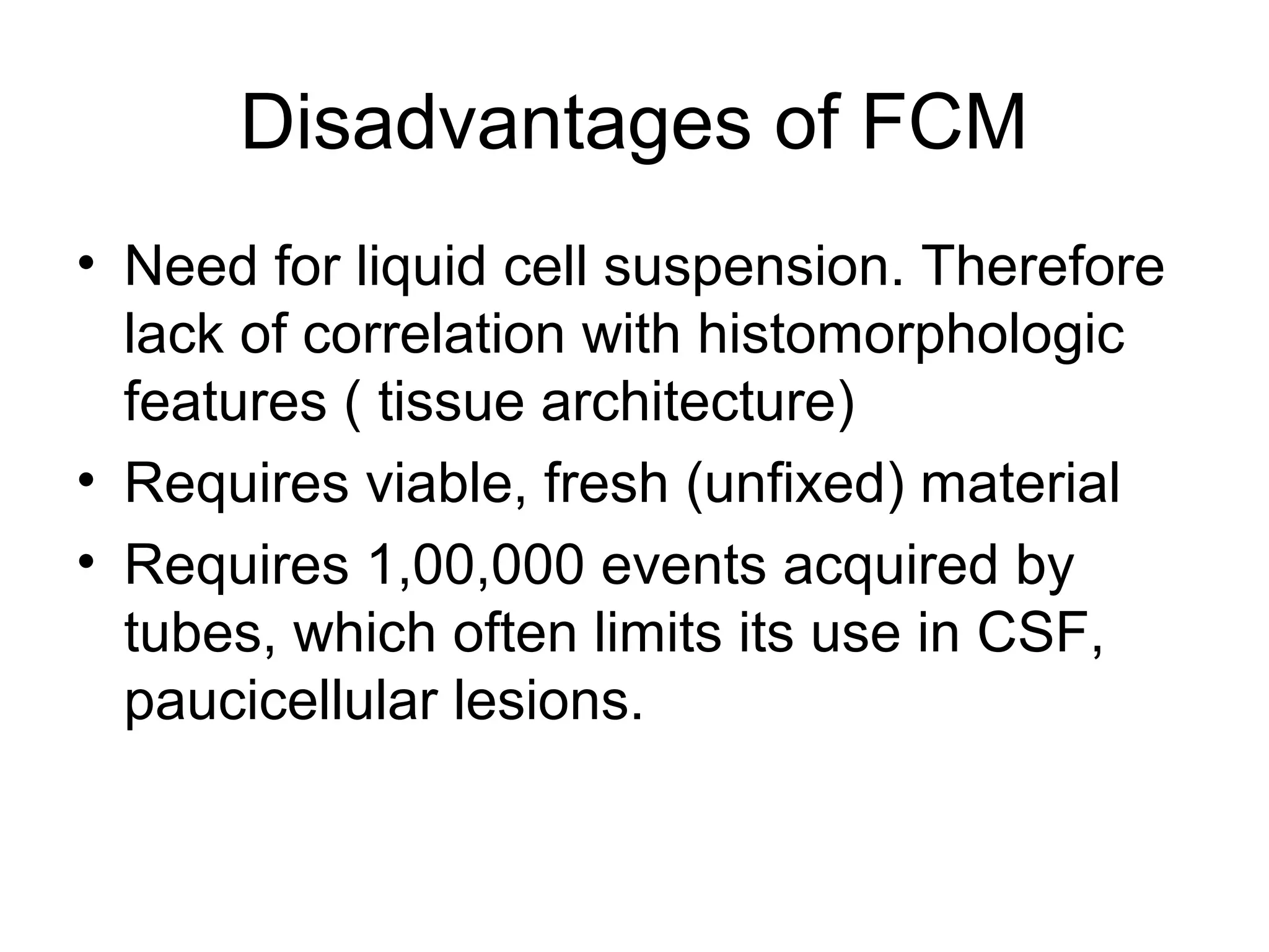 Flow Cytometry - basics, principles and applications | PPT