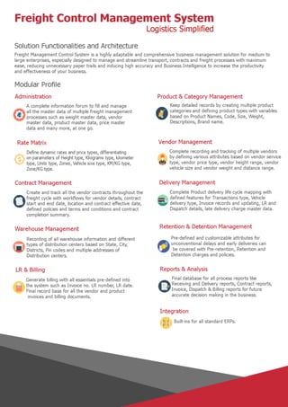 Freight Control Management System | PDF