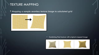Deep Learning and Texture Mapping | PPT