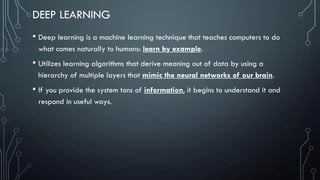 Deep Learning and Texture Mapping | PPT