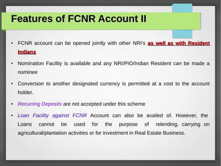 FCNR ac by pranab namchoom | PDF