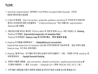 FCN to DeepLab.v3+ | PPT