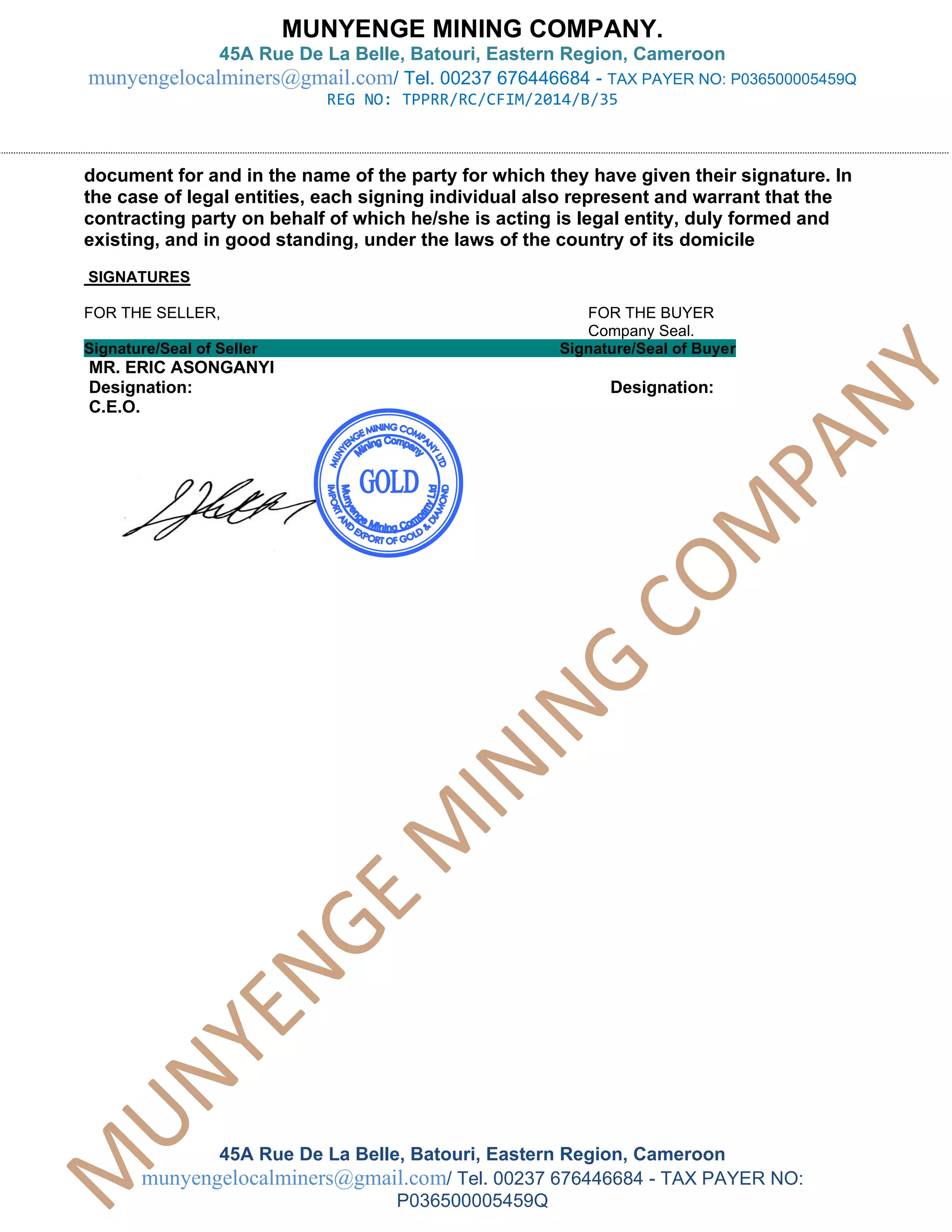 fco gold bars | PDF