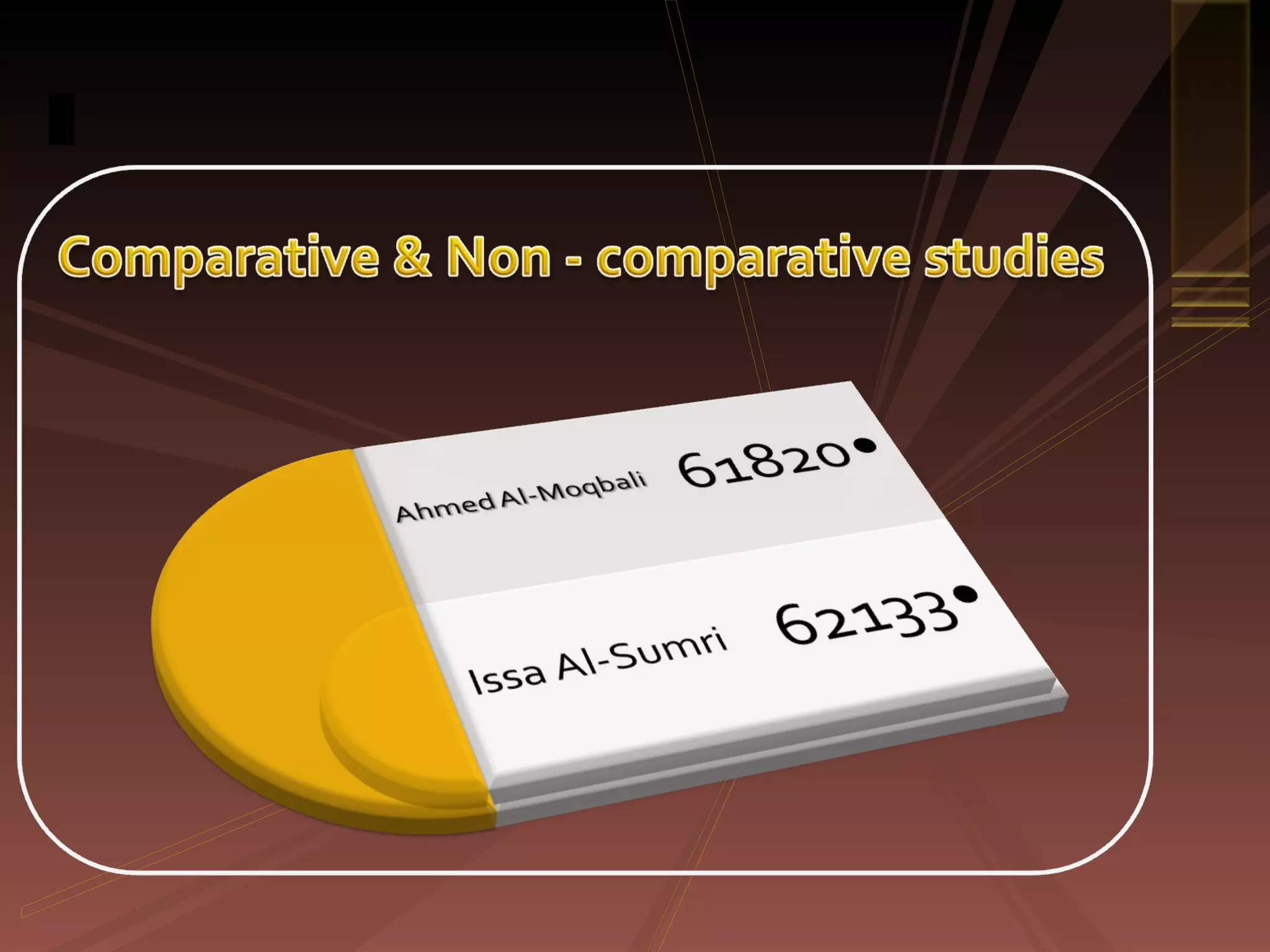 Comparative and Non-Comparative | PPT
