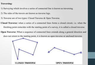BASICS OF COMPASS TRAVERSE SURVEYING.pptx