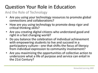 Becoming a Networked Learner | PDF