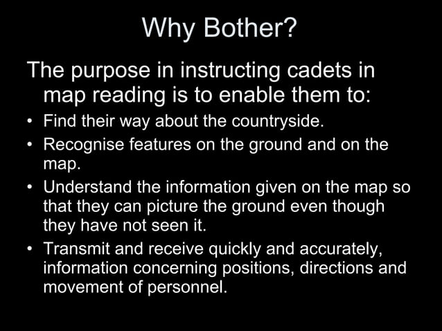 FCP 3 - Map Reading - CFSGT Putland - Mar 10 | PPT