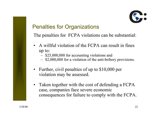 FCPA Overview | PDF | Political Issues & policy | Politics
