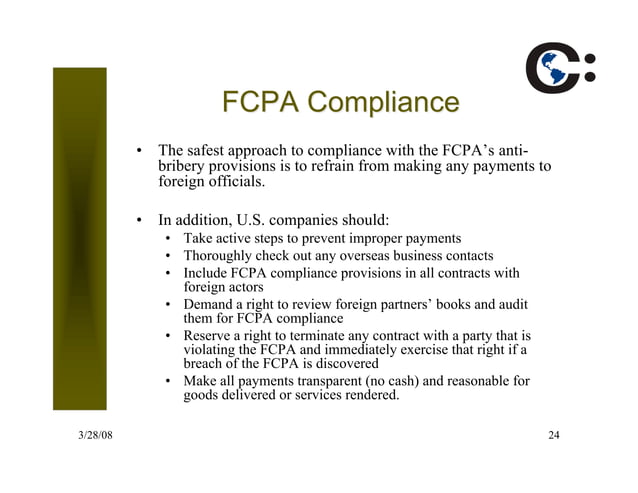 FCPA Overview | PDF | Political Issues & policy | Politics