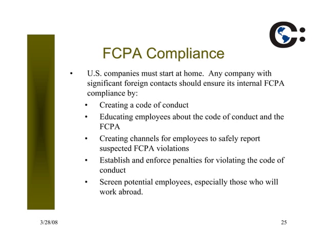 FCPA Overview | PDF | Political Issues & policy | Politics