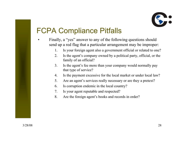 FCPA Overview | PDF | Political Issues & policy | Politics