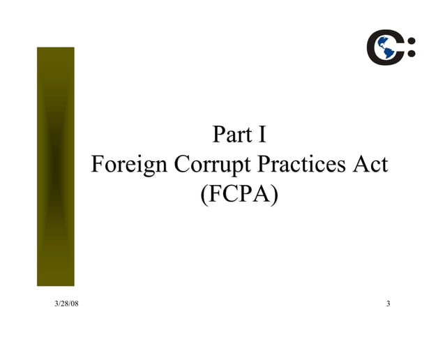 FCPA Overview | PDF | Political Issues & policy | Politics