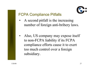 FCPA Overview | PPT