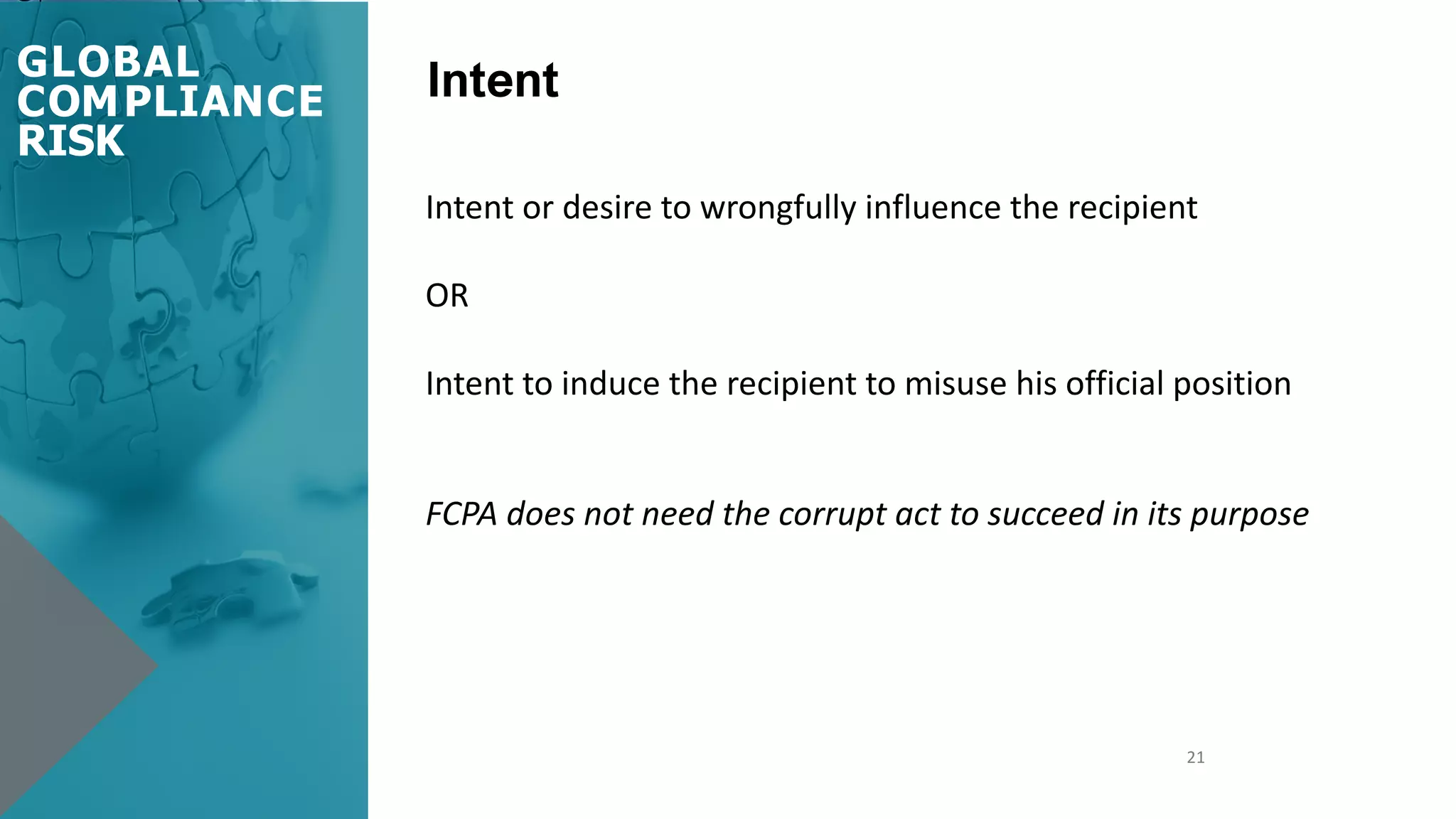 FCPA basics | PPT