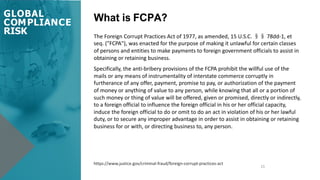 FCPA basics | PPT