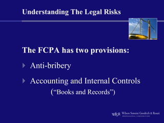 Fcpa bullet points | PDF