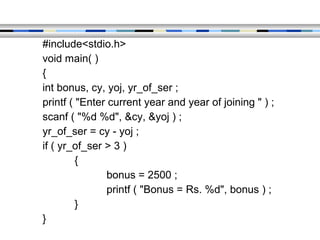 Fcp chapter 2 upto_if_else (2) | PPT | Programming Languages | Computing