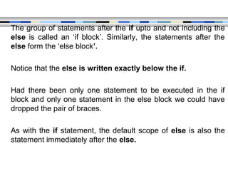 Fcp chapter 2 upto_if_else (2) | PPT | Programming Languages | Computing