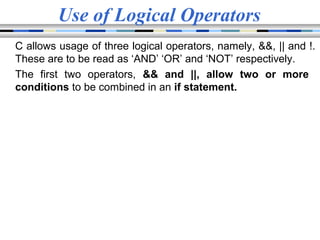 Fcp chapter 2 upto_if_else (2) | PPT | Programming Languages | Computing