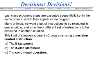 Fcp chapter 2 upto_if_else (2) | PPT | Programming Languages | Computing