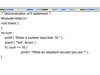 Fcp chapter 2 upto_if_else (2) | PPT | Programming Languages | Computing