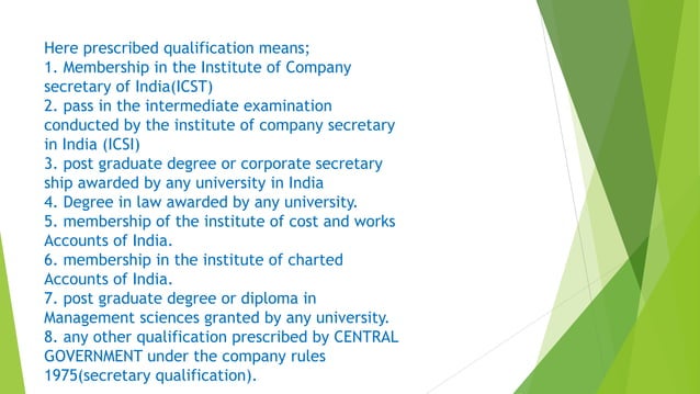 Duties of company secretary | PPTX