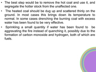 Coal Oxidation And Losses | PPTX