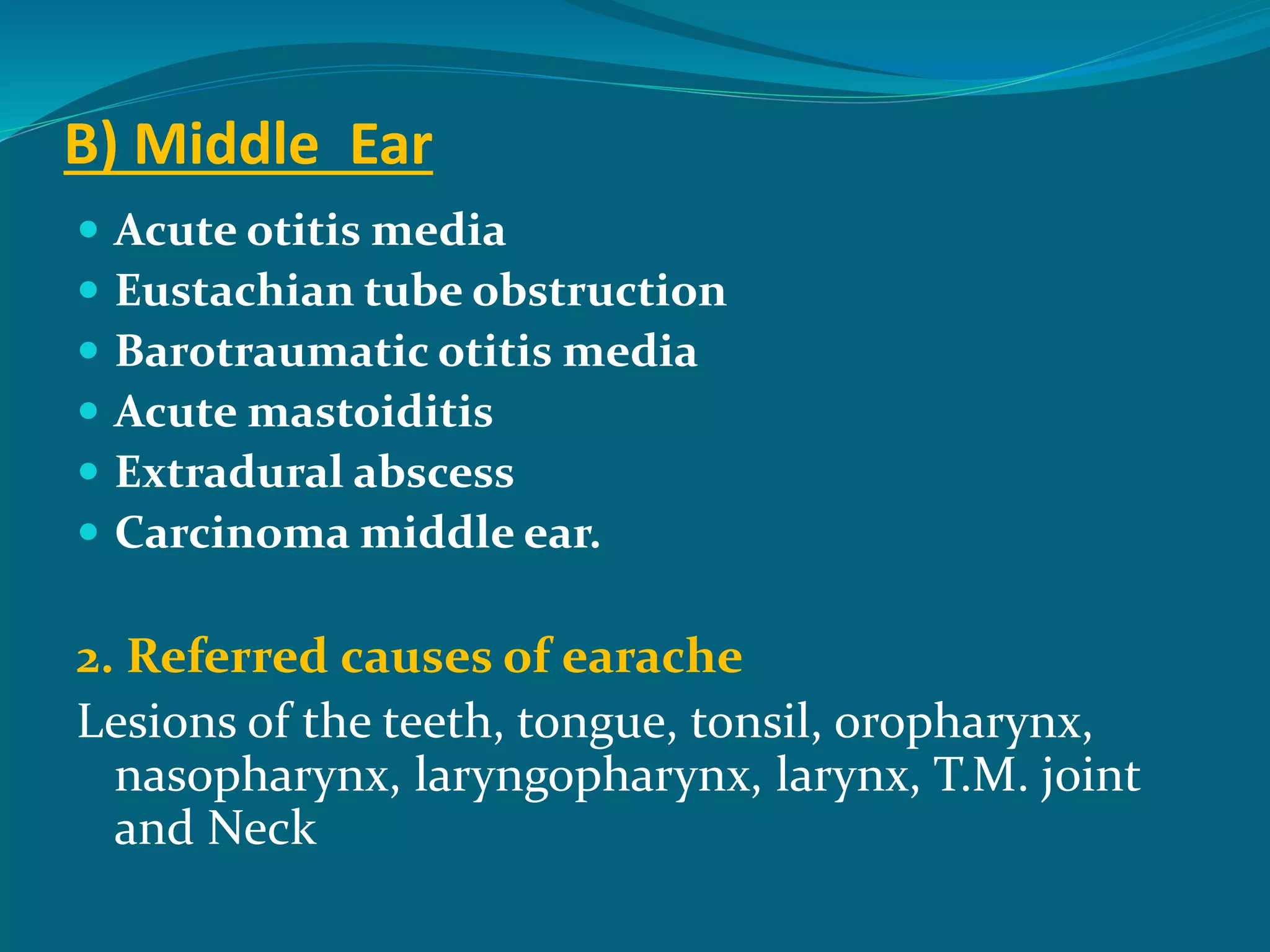 FCPS Part-1 Pathology -Ear Disease | PPTX
