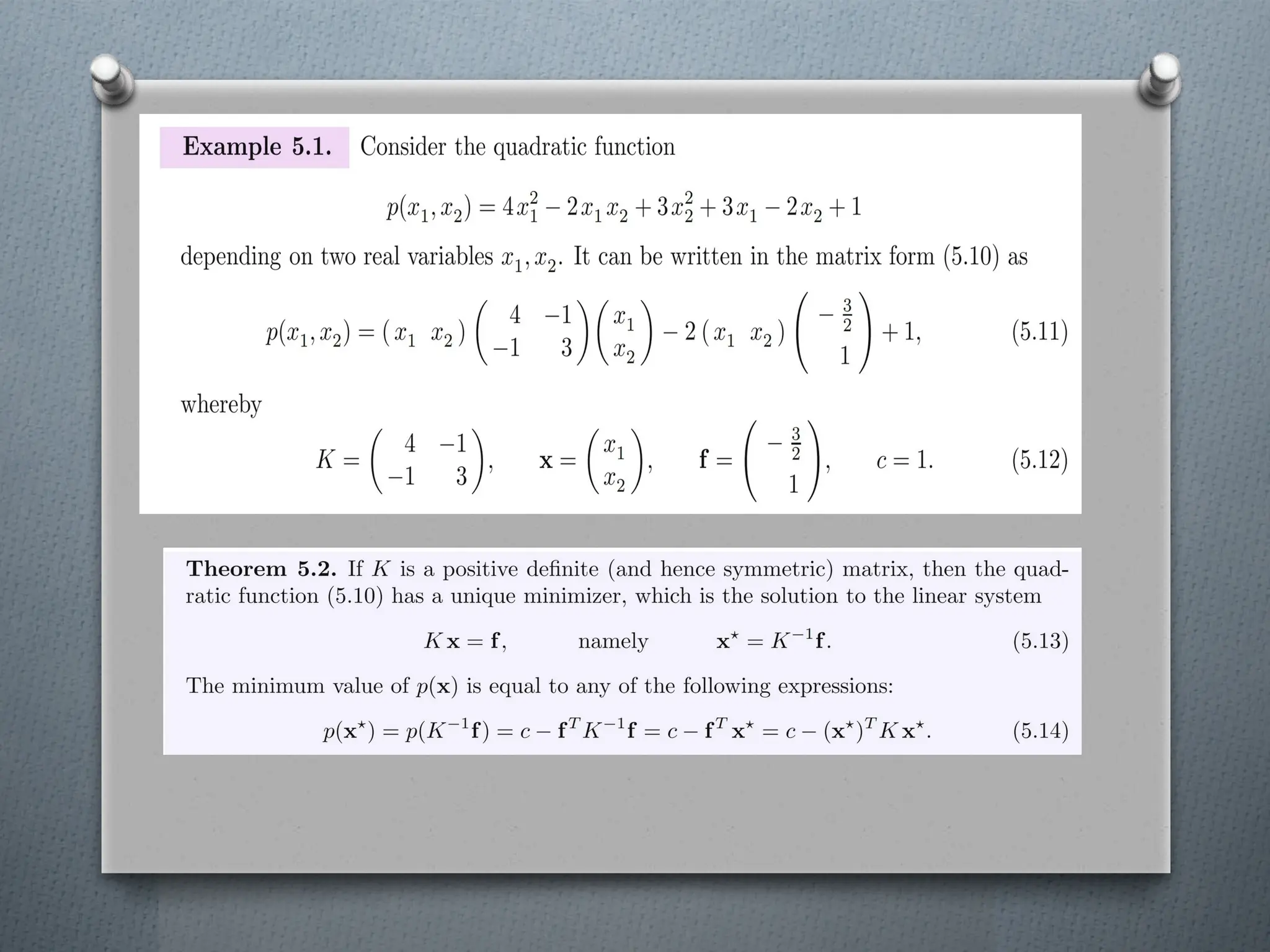 Quadratic Function Minimization of it applications | PPT | Free Download