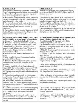 FCR-the use of FCR in intl trade (eng-vnm) danny diep to (fs) | PDF