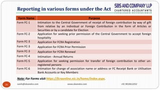FCRA - A Bird’s Eye View | PDF | Currencies | Economy