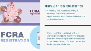 FCRA Registration - Definition, Process & Cancellation | PPT