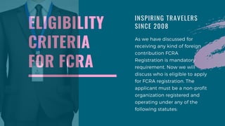 FCRA Registration - Definition, Process & Cancellation | PDF